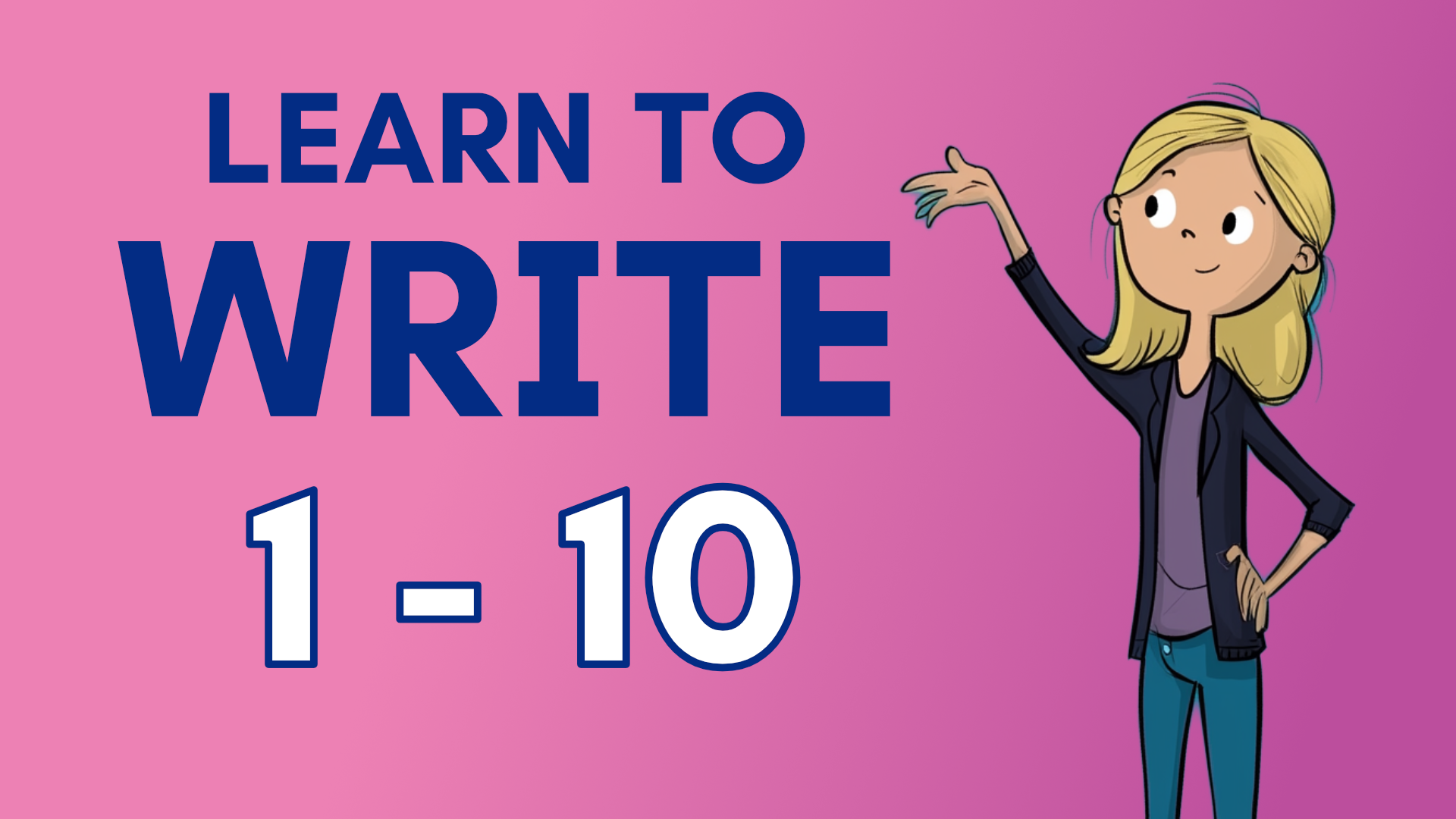 Learn to Write Numbers 1-10: Fun & Easy Chant Video for Kids! - Read Aloud Corner