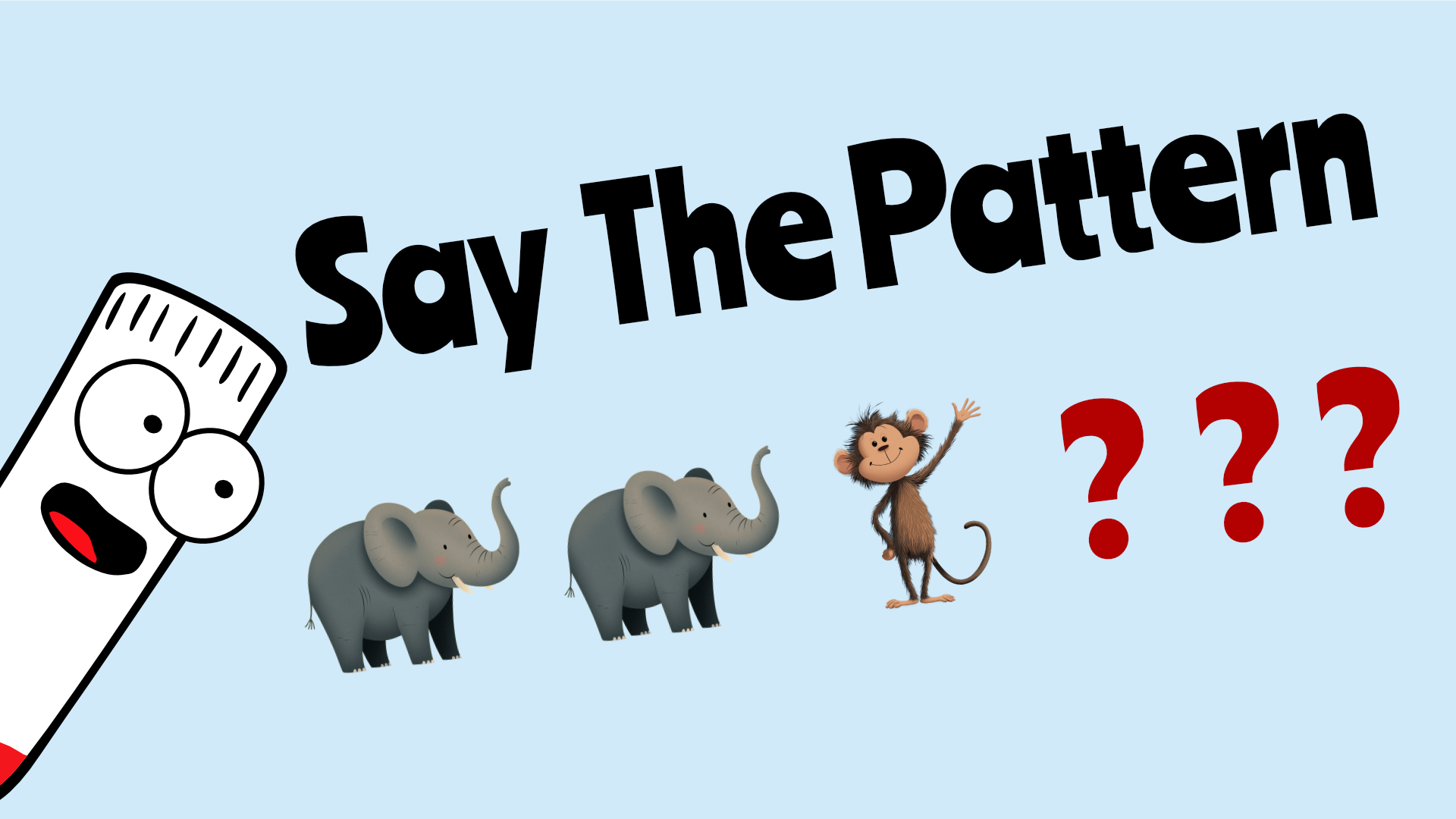 SAY THE PATTERN CHALLENGE! Can You Guess What Comes Next? - Read Aloud ...